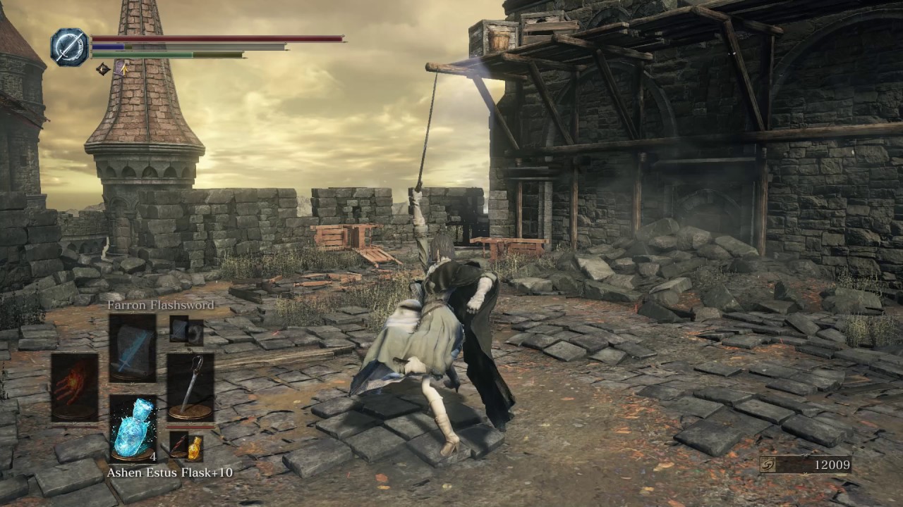 Dark Souls III Follower Sabre showcase - YouTube