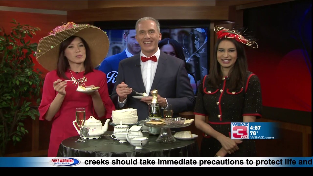 WSAZ First Look at Four - Royal Wedding Taste Test - YouTube