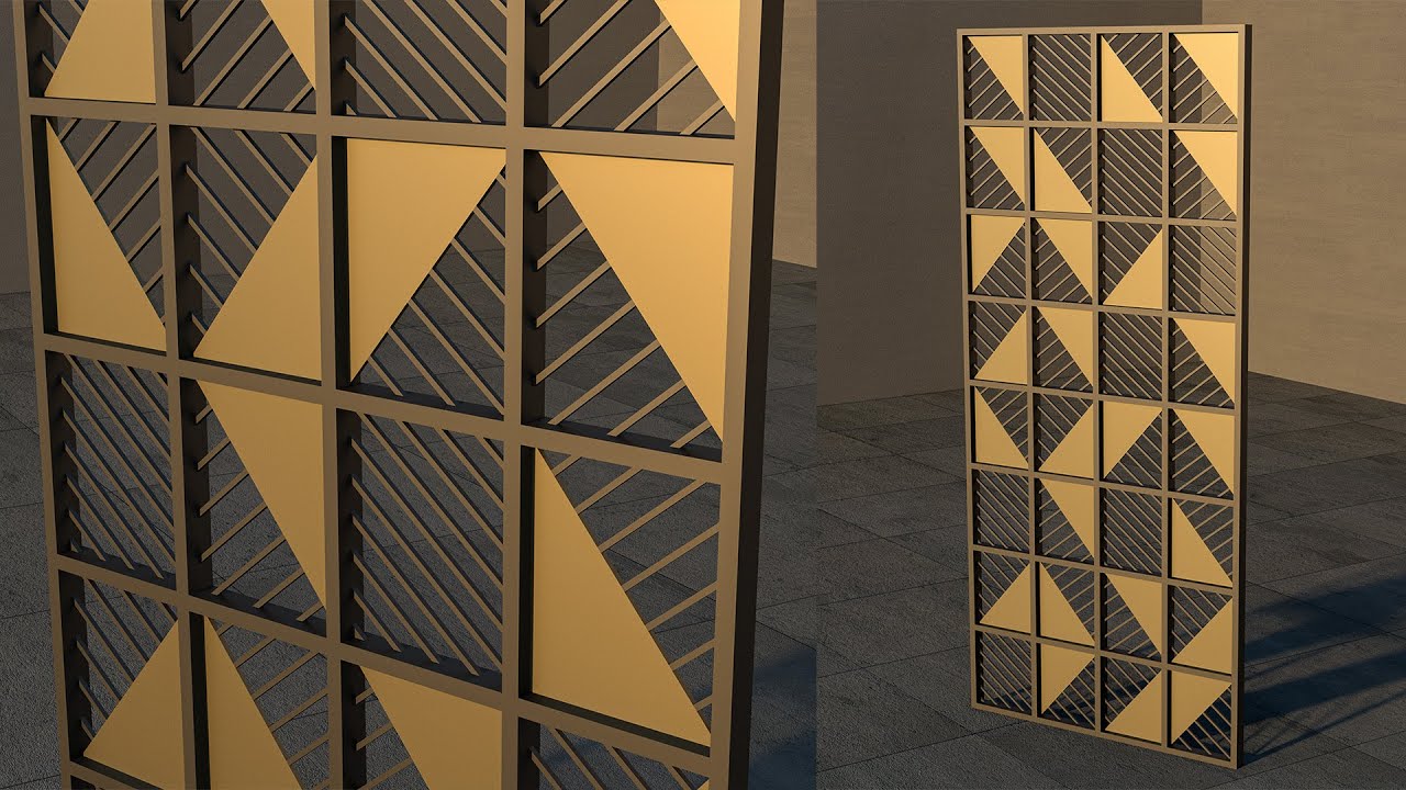 Grasshopper Tutorial | Triangle Panels - YouTube