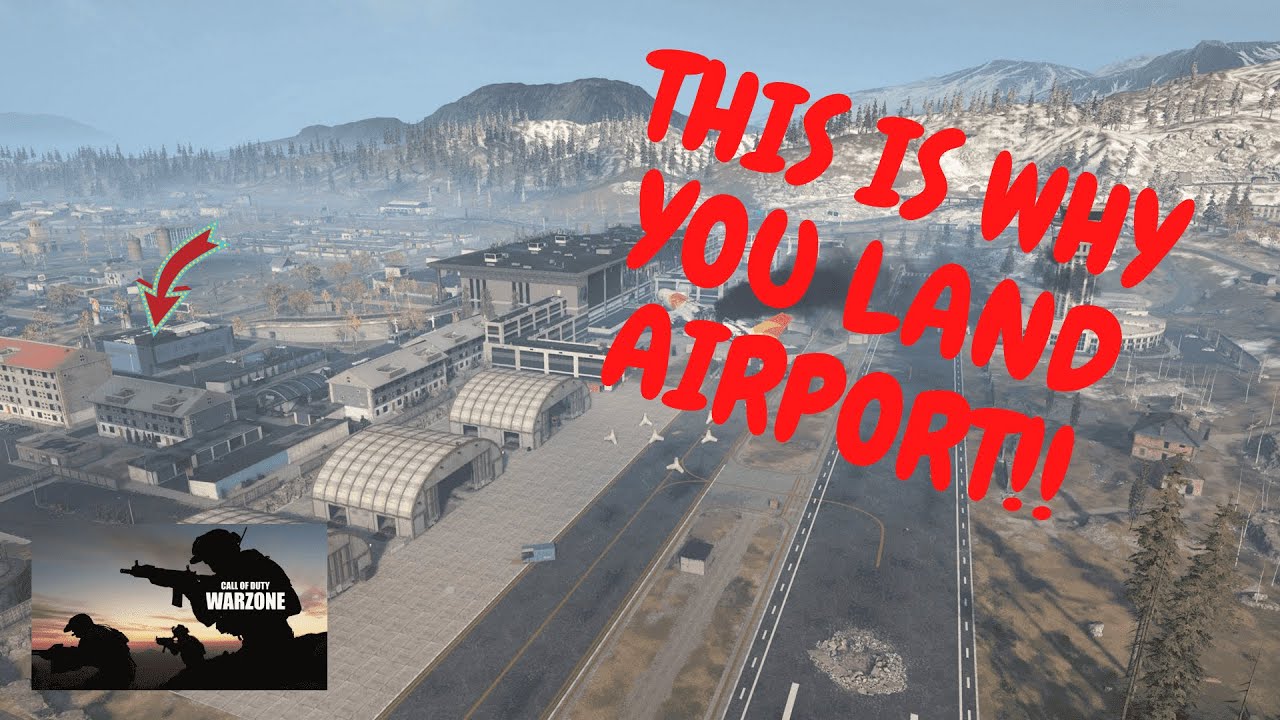 THIS IS WHY YOU LAND AIRPORT IN COD: Warzone! - YouTube