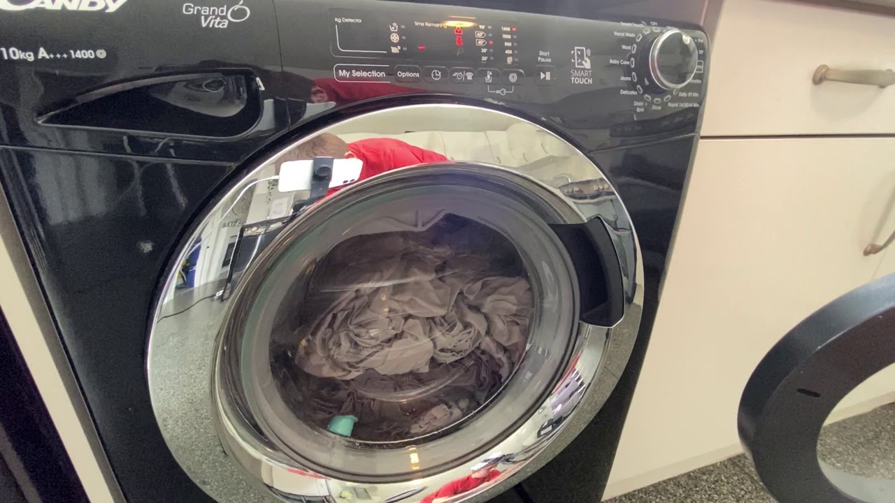 Candy washer full cycle - YouTube