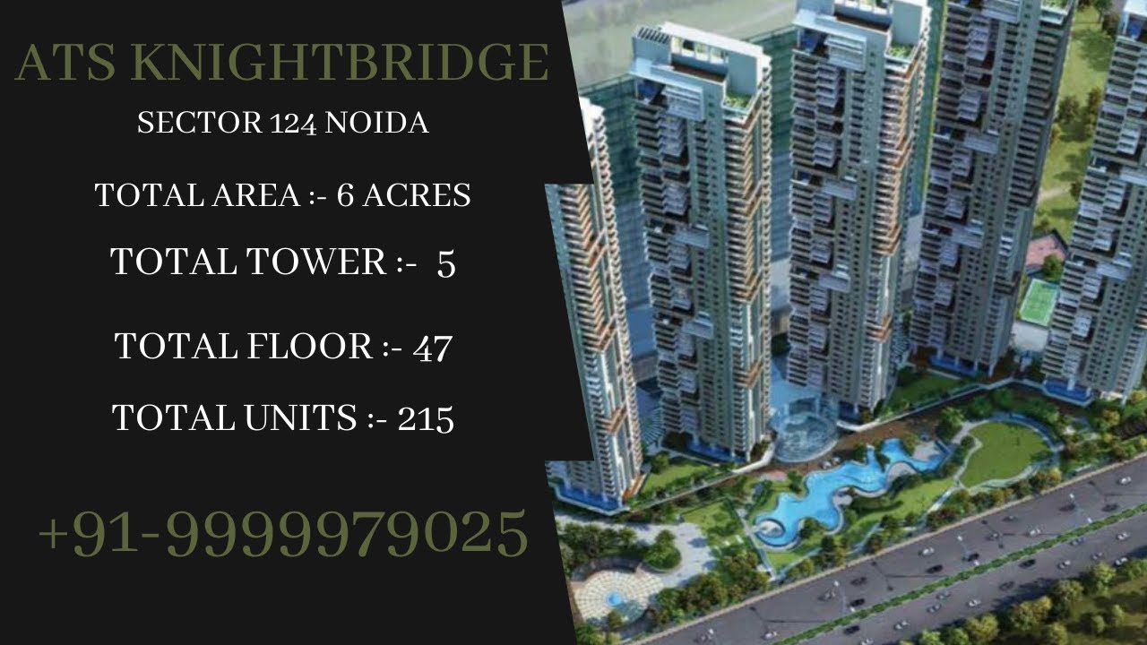Sample Flat Video of Ats Knightbridge Sector 124 Noida - YouTube