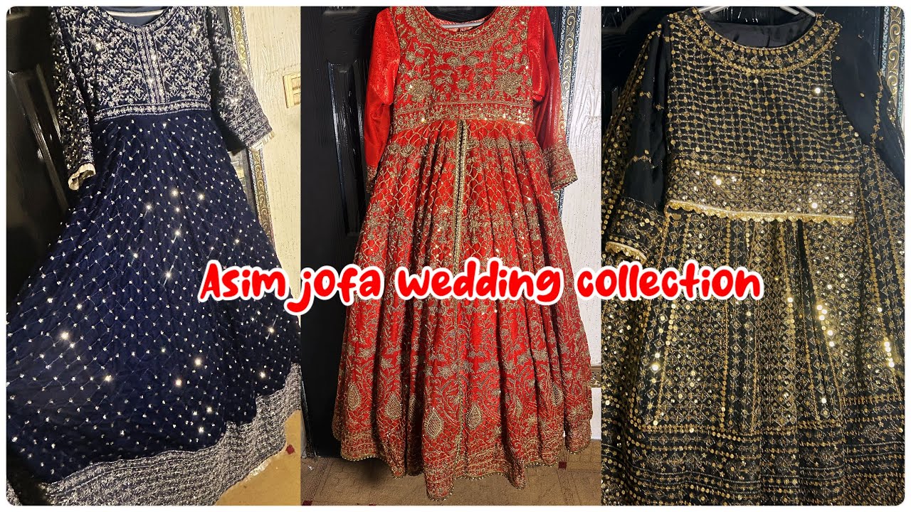 Asim jofa new wedding collection 2025/Asim jofa sale upto 50%off/Huma ...