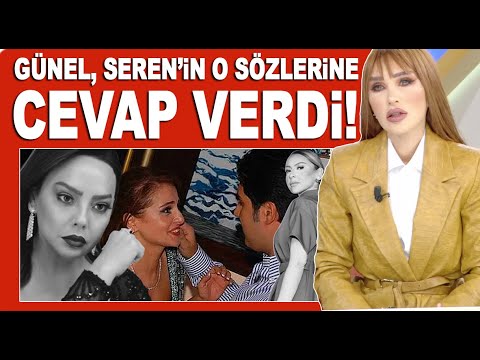 Günel Zeynalova, Seren Serengil'in sözlerine cevap verdi!!!