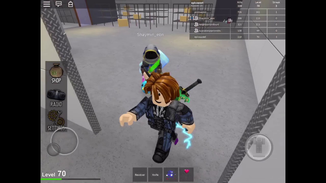 how to killer game in roblox goodly - YouTube
