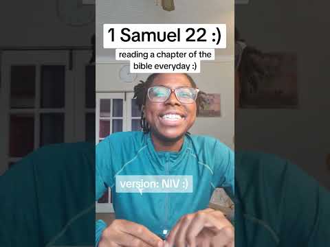 1 Samuel 22! Daily Bible readings (NIV) ️ ☦️ - YouTube