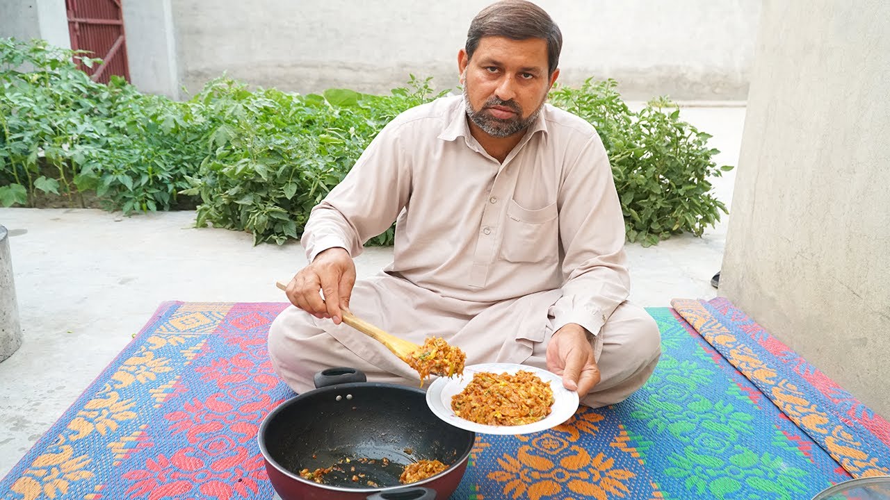 Bheja Fry Recipe | Beef Maghaz Fry Recipe | Making Beef Brain Fry At ...