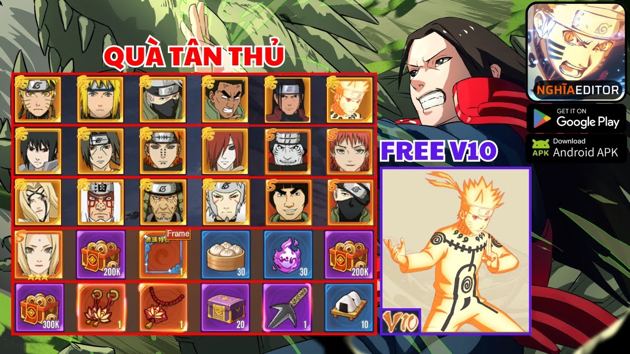 Game Lậu Mobile Làng Lá Thức Tỉnh Lậu - Bản Lậu Free Vip10 Free Tất Cả ...