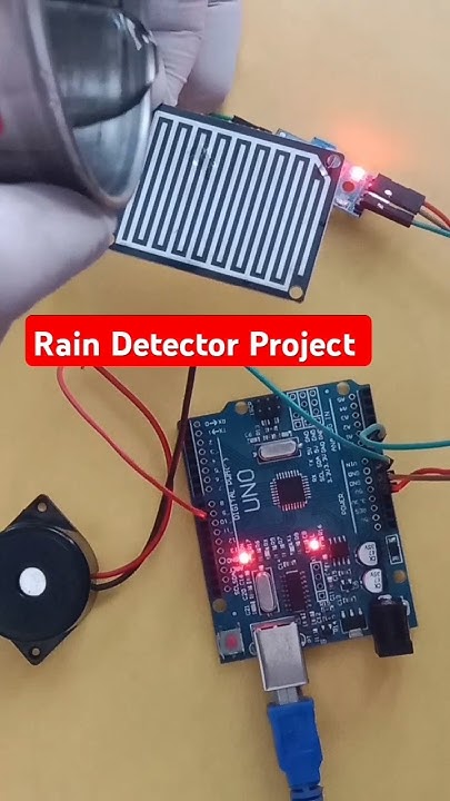 Rain Detector Project #arduino #arduinoproject #shorts #shortvideo #ytshorts - YouTube