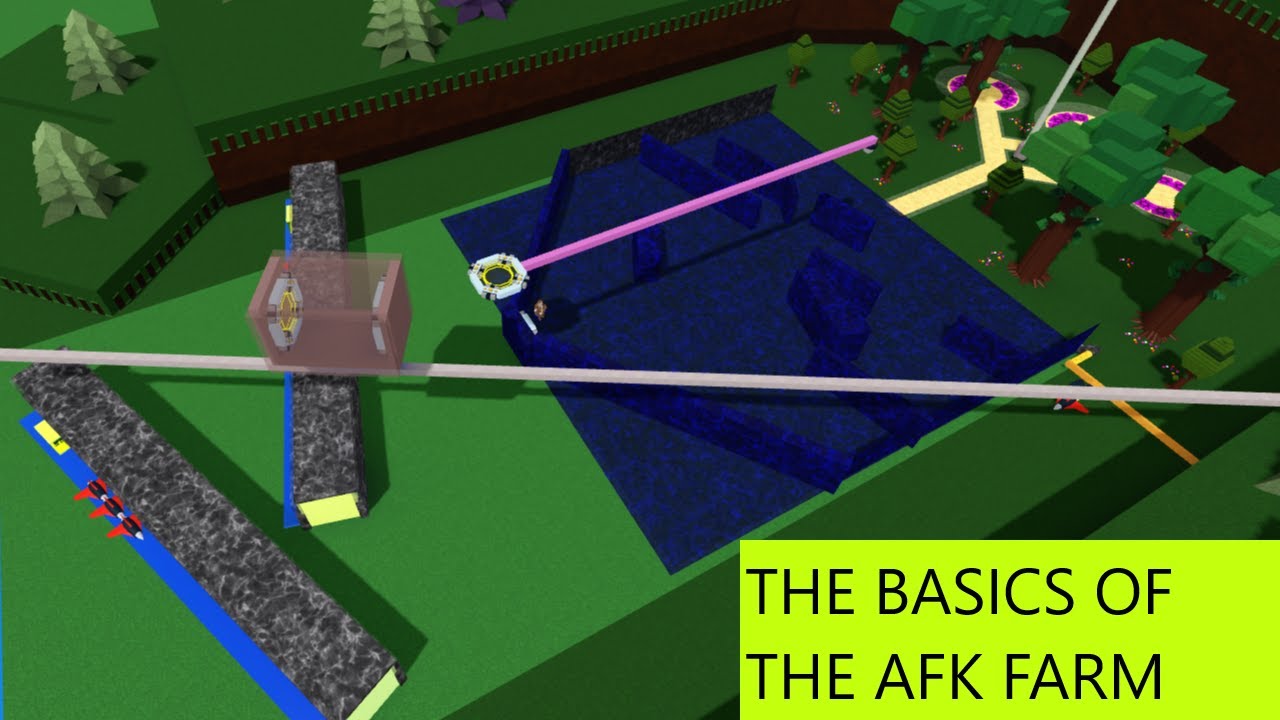 Basics of making afk farms - Build a Boat tutorial - YouTube