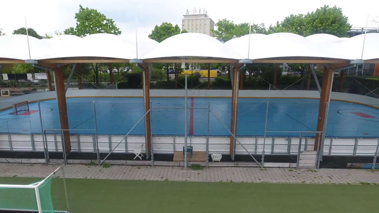 TOP ON ICE ARENA - Home of the Lions Heidelberg - YouTube