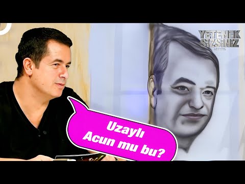 Acun Kendi Portresiyle Dalga Geçti | Yetenek Sizsiniz Türkiye