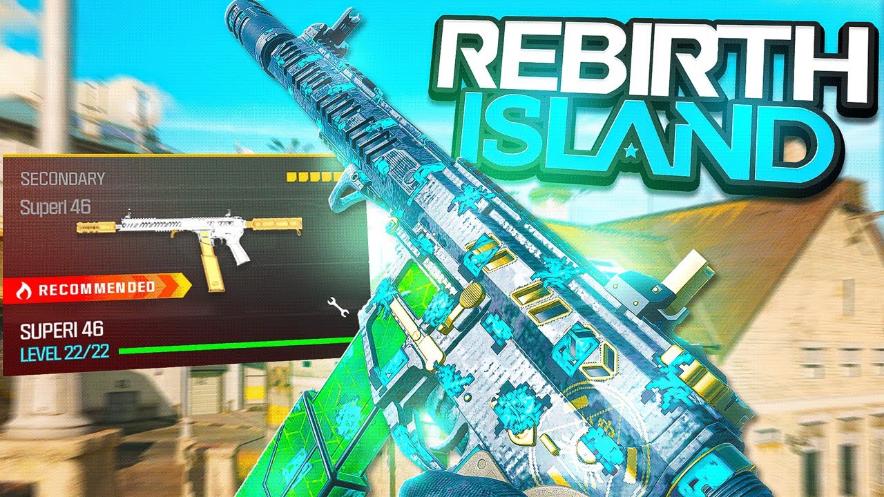 the *NEW* SUPERI 46 on REBIRTH ISLAND! (NO RECOIL) - YouTube