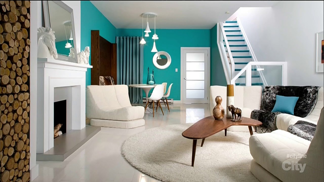 Using colour to visually divide an open-concept space - YouTube