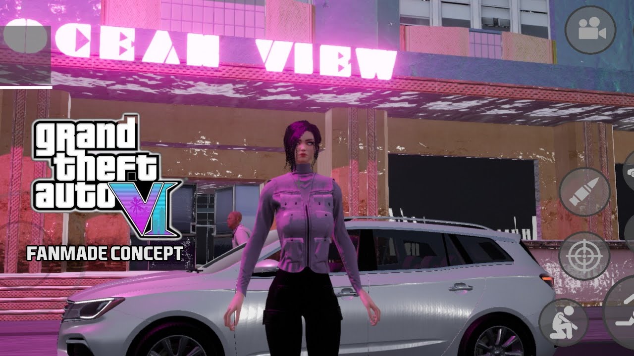 GTA 6 ANDROID MIAMI CITY FANMADE CONCEPT - YouTube