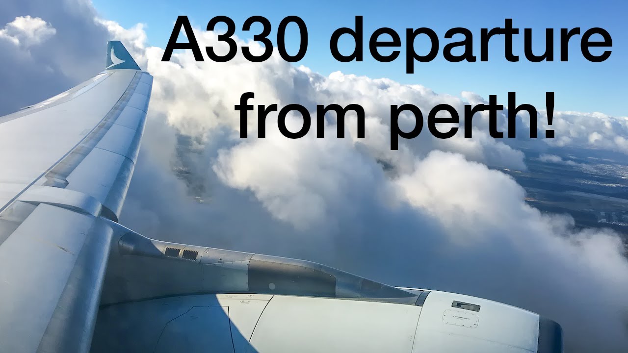 A330 takeoff from Perth Airport - YouTube