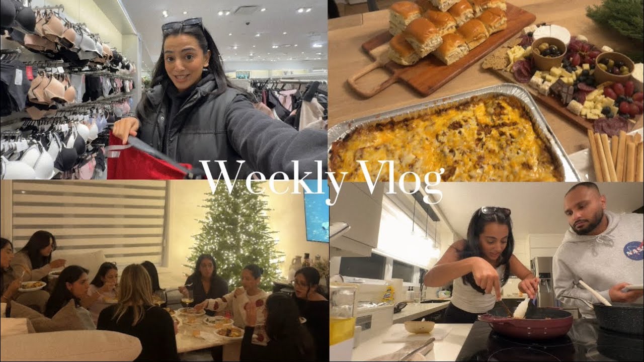 Weekly Vlog 12 - Girls Potluck Night!!! - YouTube