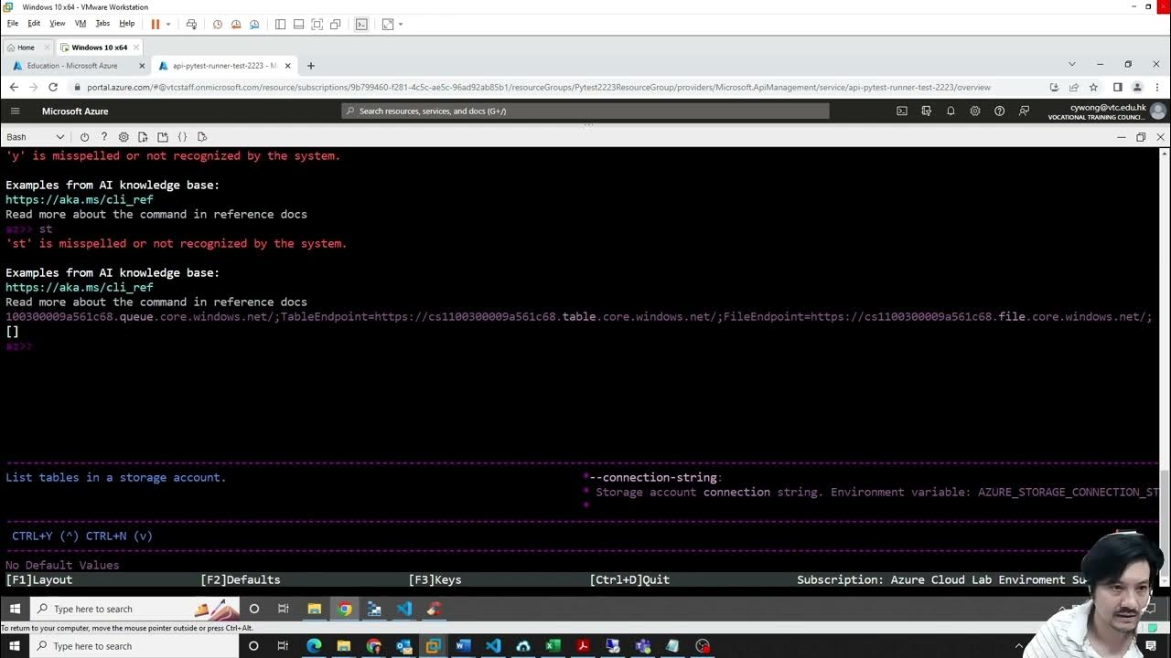 First try of the preview of Azure CLI interactive mode - YouTube