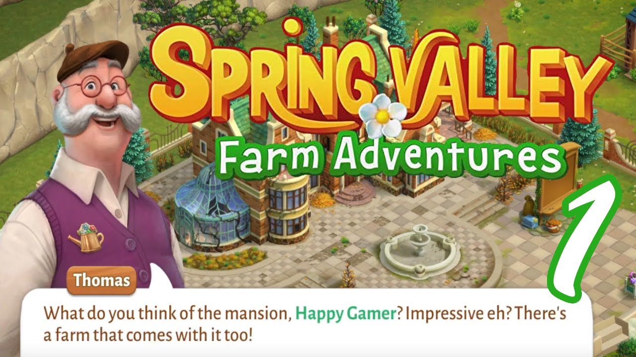 Spring Valley || Gameplay part 1 || Abandoned uncle's estate 🏘️🐔 - YouTube