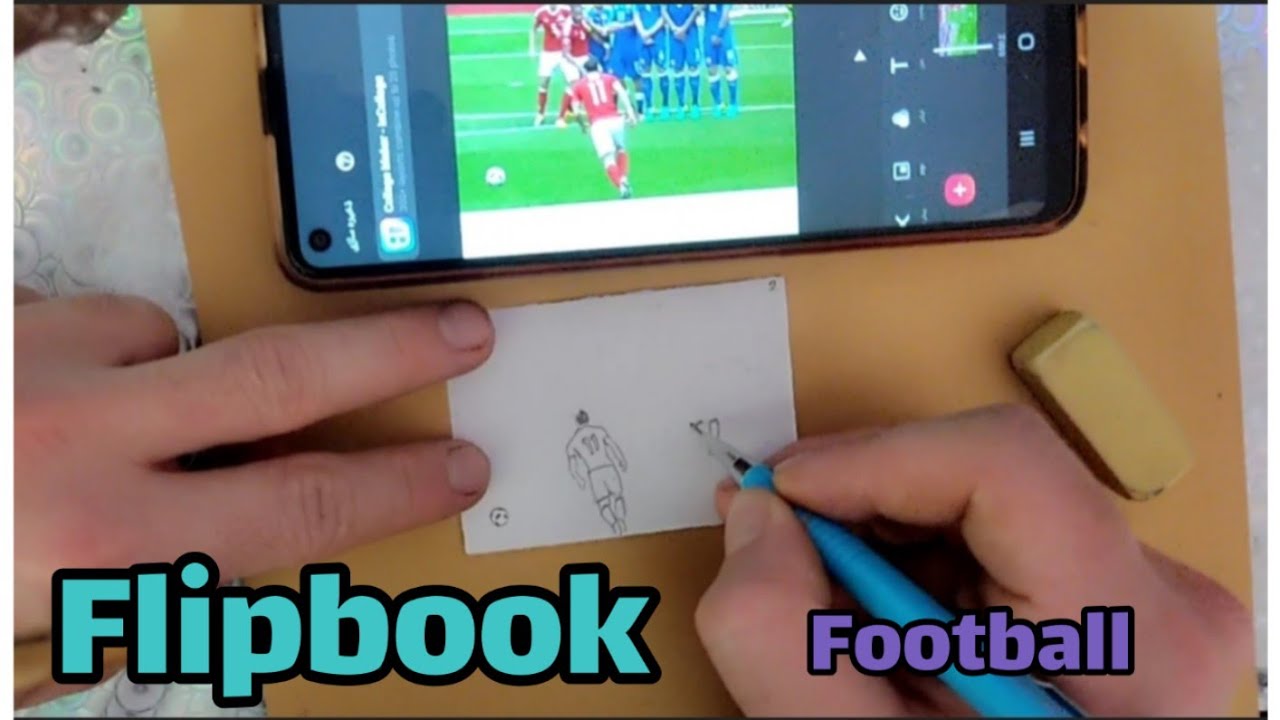 flipbook football/Gareth Bale free kick/flipbook free kick - YouTube