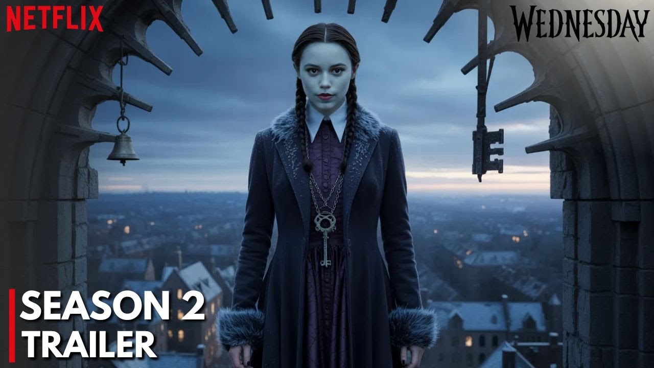 Wednesday Addams Season 2 Official Trailer | Netflix Series | - YouTube