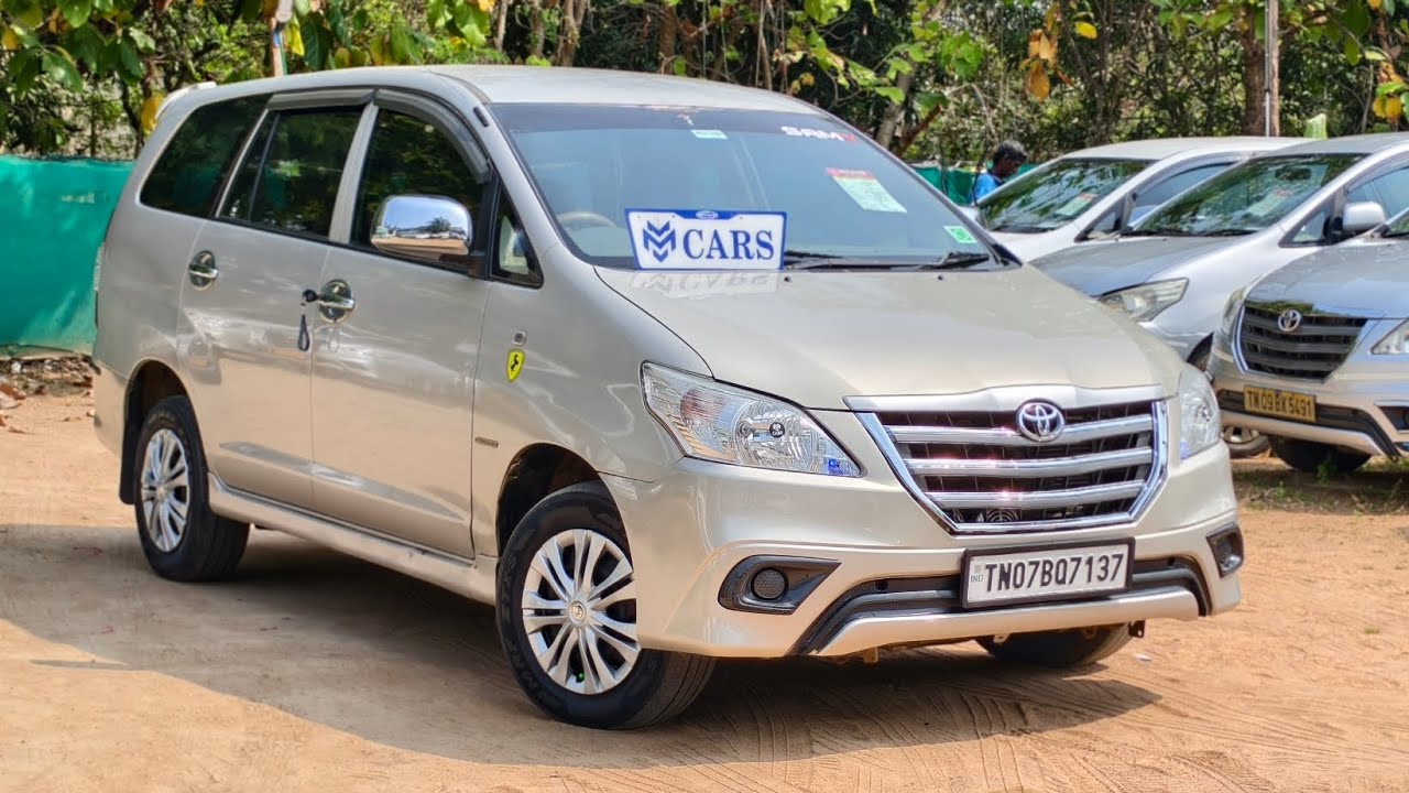 toyota Innova model 2012 own board gold colour owner 3 TN 07 ...