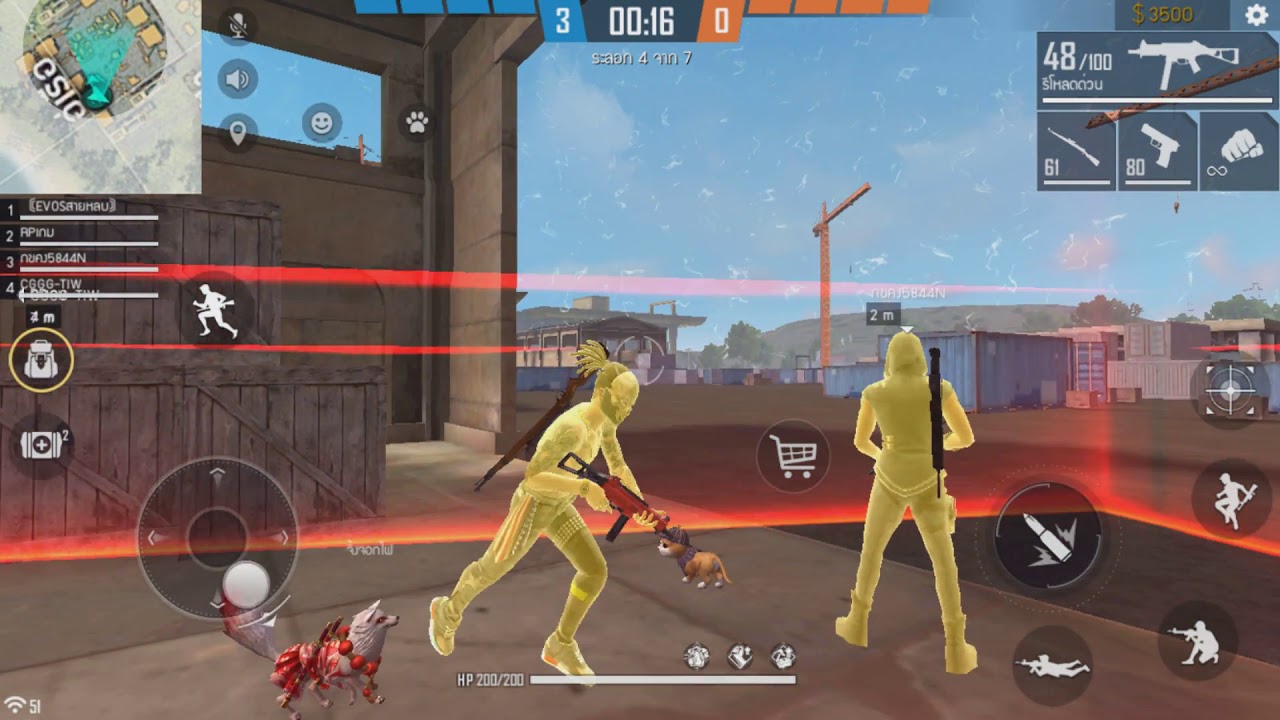 4v4 Free Fire - YouTube