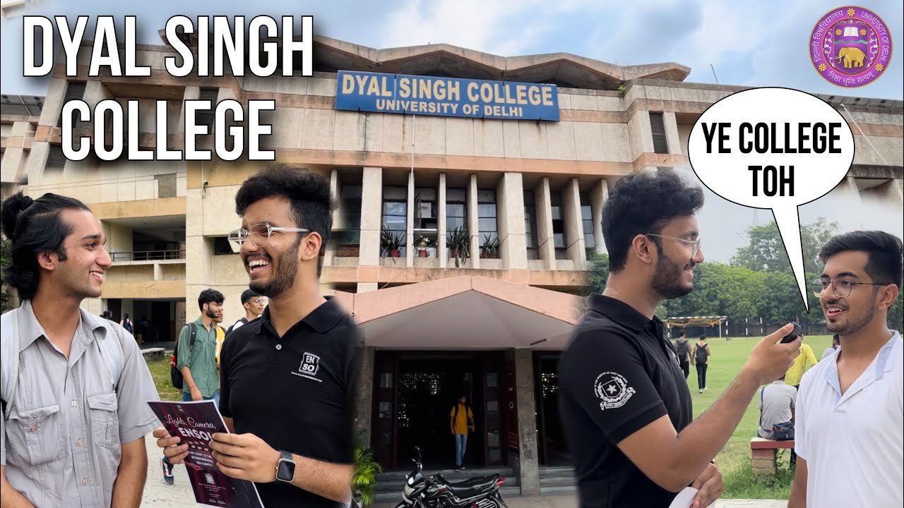 Dyal Singh College Tour 😍 Fresher’s Interview And First Day Fun 🔥 Delhi ...