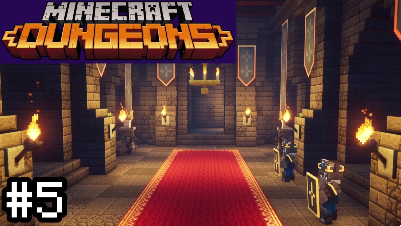 Minecraft Dungeons - Party Crashing | Ep. 5 - YouTube