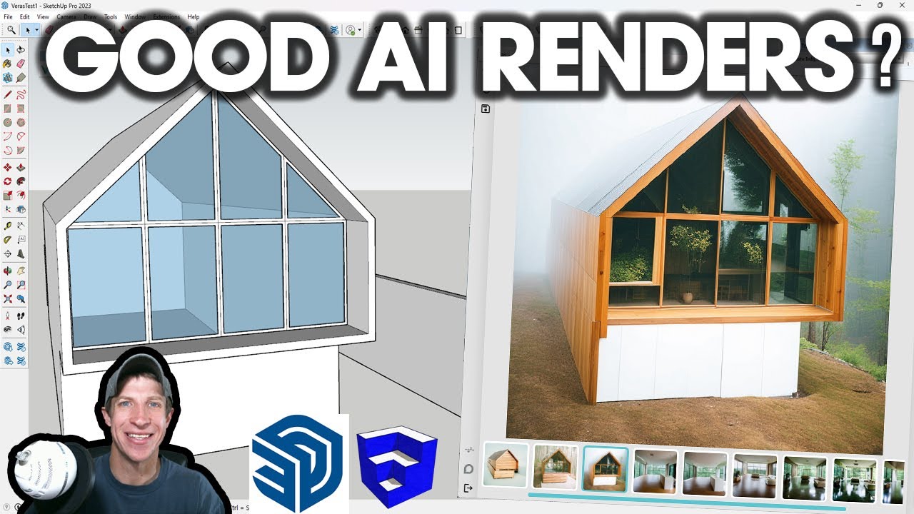 SketchUp Renderings with Veras AI - ARE THEY GOOD? - YouTube