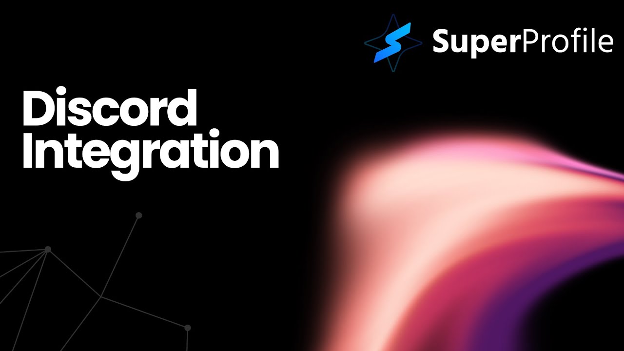 Discord integration in Cosmofeed | SuperProfile - YouTube