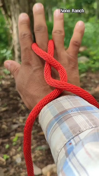 Aprende A Hacer Este Nudo Súper Práctico #knot #rope #amarre 😃💯 - YouTube