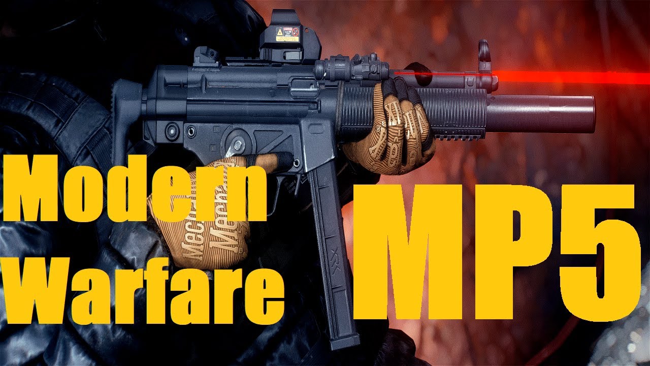 Fallout 4 Mod Review - Modern Warfare MP5 - YouTube