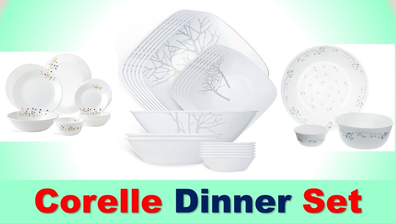 Top 5 Best Corelle Dinner Set in India 2020 | CORELLE DINNERWARE SETS ...