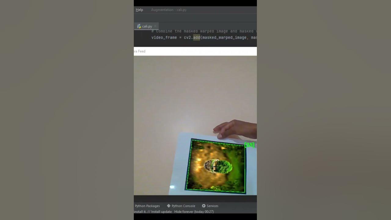 Augmented Reality using OpenCV - YouTube