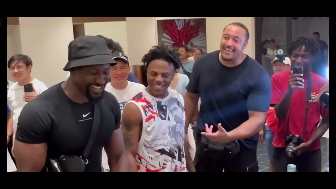 Ishowspeed’s bodyguard Henry having fun at Manny Pacquiao’s Crib - YouTube