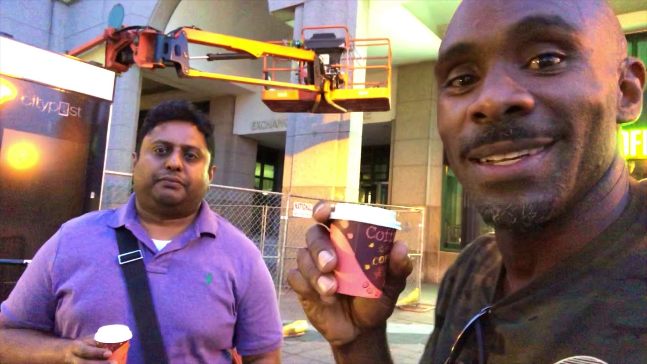 JerroldB VLOG - Gettin' coffee and buggin' in Jersey City - YouTube