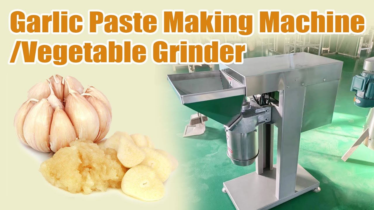 Powerful Garlic Paste & Vegetable Grinding Machine | Kitchen Efficiency ...