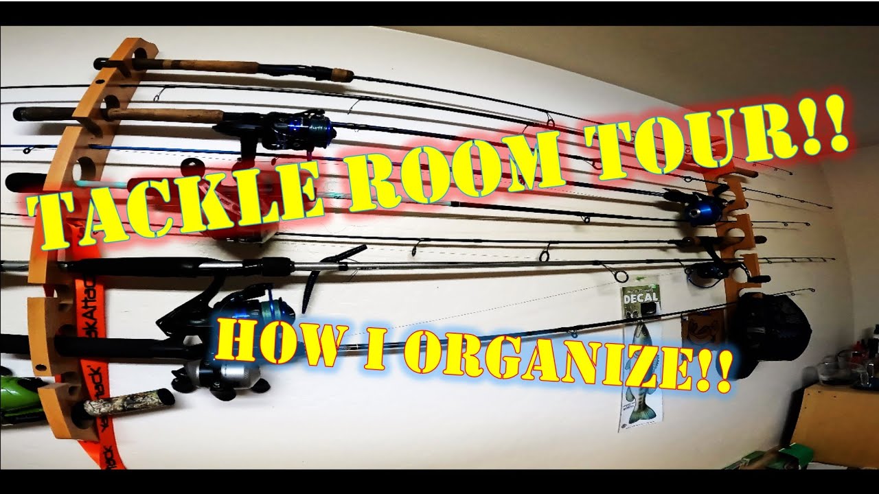 Tackle Room Tour | How I Organize | 4K - YouTube