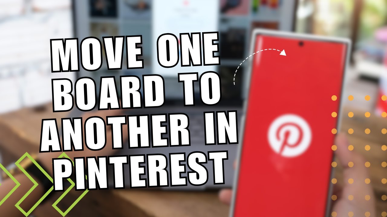 How To Move One Board To Another In Pinterest? Move Your Pins! - YouTube