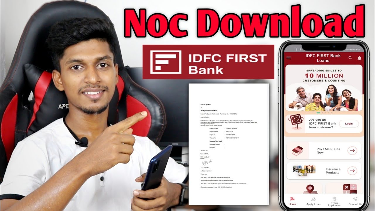 Idfc First Bank Loan Ka Noc Kaise Download Kare YouTube idfc-first-bank-loan-ka-noc-kaise-download-kare-youtube