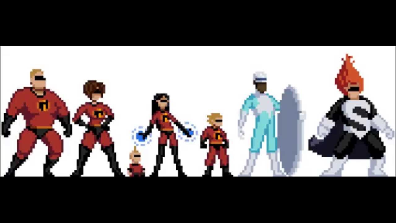 The Incredibles Theme 8 bit - YouTube