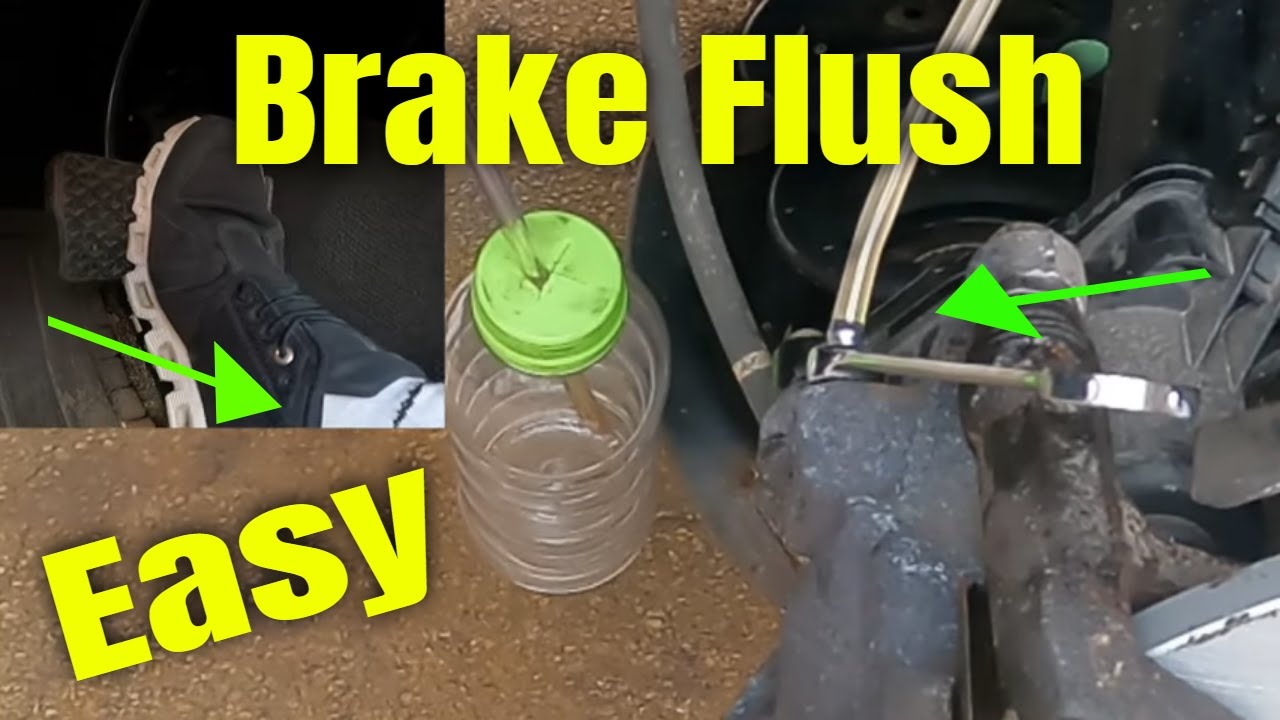 Flushing Your Brake Fluid Made Quick And Simple! - YouTube