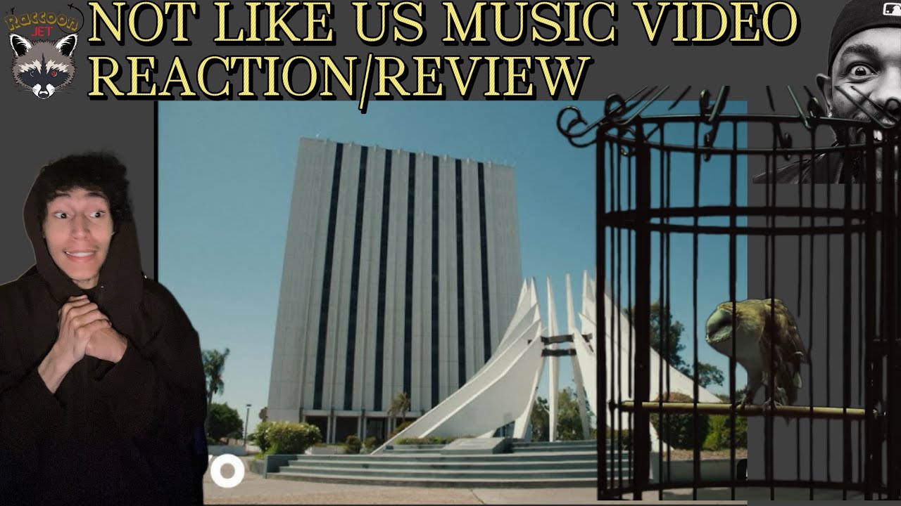 NOT LIKE US Music video reaction‼️ ( is Kendrick dragging this out ...
