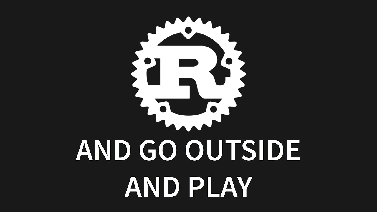Stop Writing Rust YouTube Stop Writing Rust YouTube