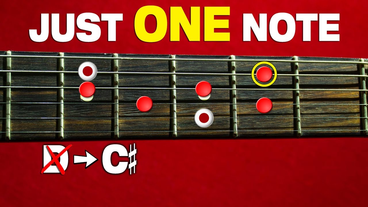 EASY "E" Minor Trick Famous Bands Use All the Time! - YouTube
