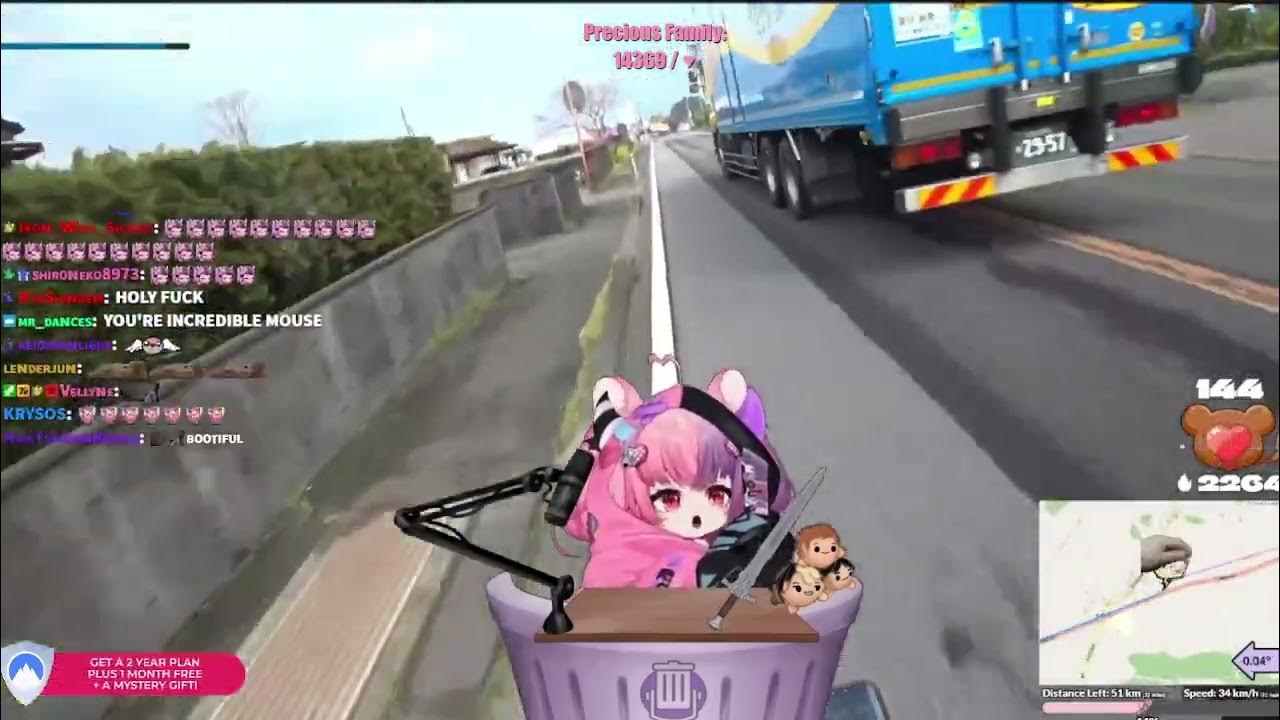 Ironmouse sings opera La Traviata - Sempre Libera on CDawgVA IRL charity cycling stream - YouTube