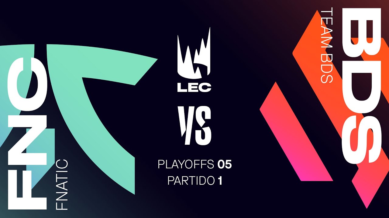 FNC VS BDS - MAPA 1 - PLAYOFFS 5 - LEC - INVIERNO 2025 - LEAGUE OF LEGENDS - YouTube