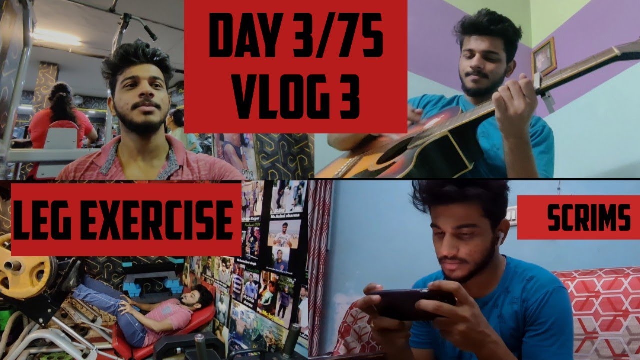 Day 3/75 || Vlog 3 || 75 days hard challenge of Vlogging || Gaming ...