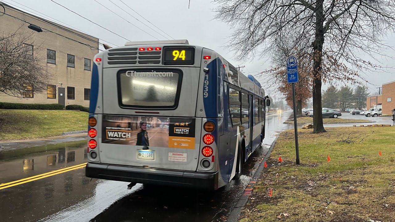 Ride on: CTTransit #1939 on Route 94 - YouTube